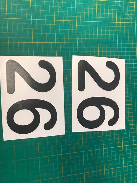 RC Laser Sail Numbers – Soch Sails